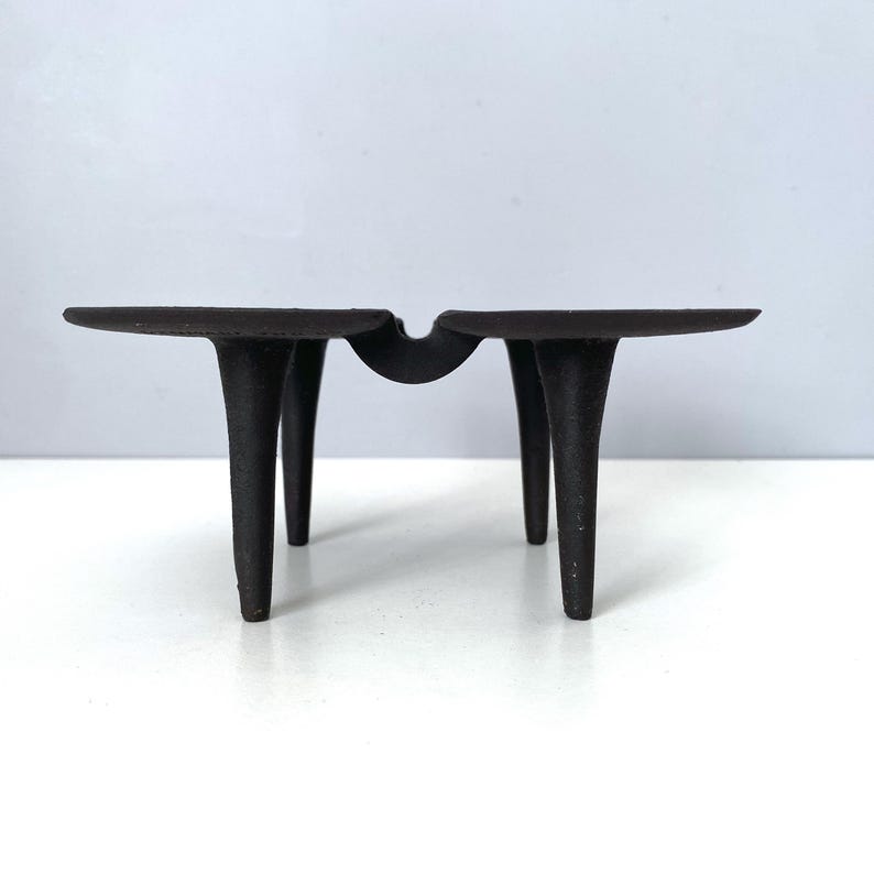 Dansk Vintage Cast Iron 4-square Candleholder Quistgaard Denmark - Etsy