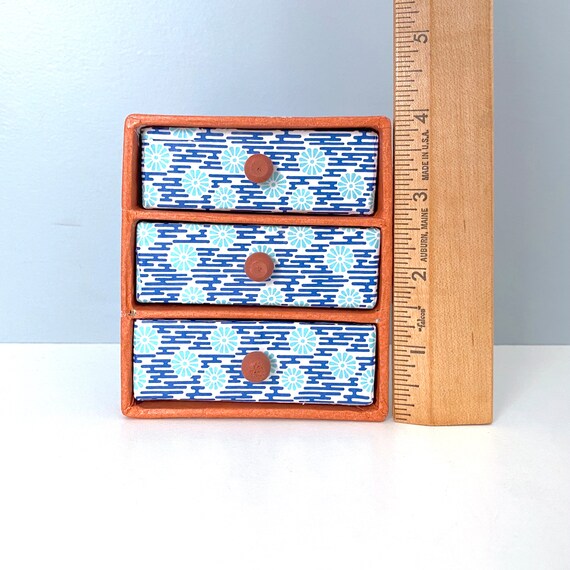 Mini 3-drawer chest of drawers, cardboard/chipboard &… - Gem