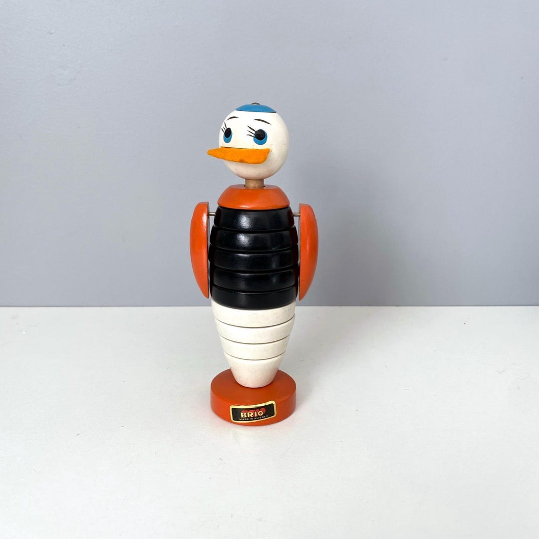 Very Rare 1960s Brio Stacking Duck Toy, Made in Sweden - Etsy