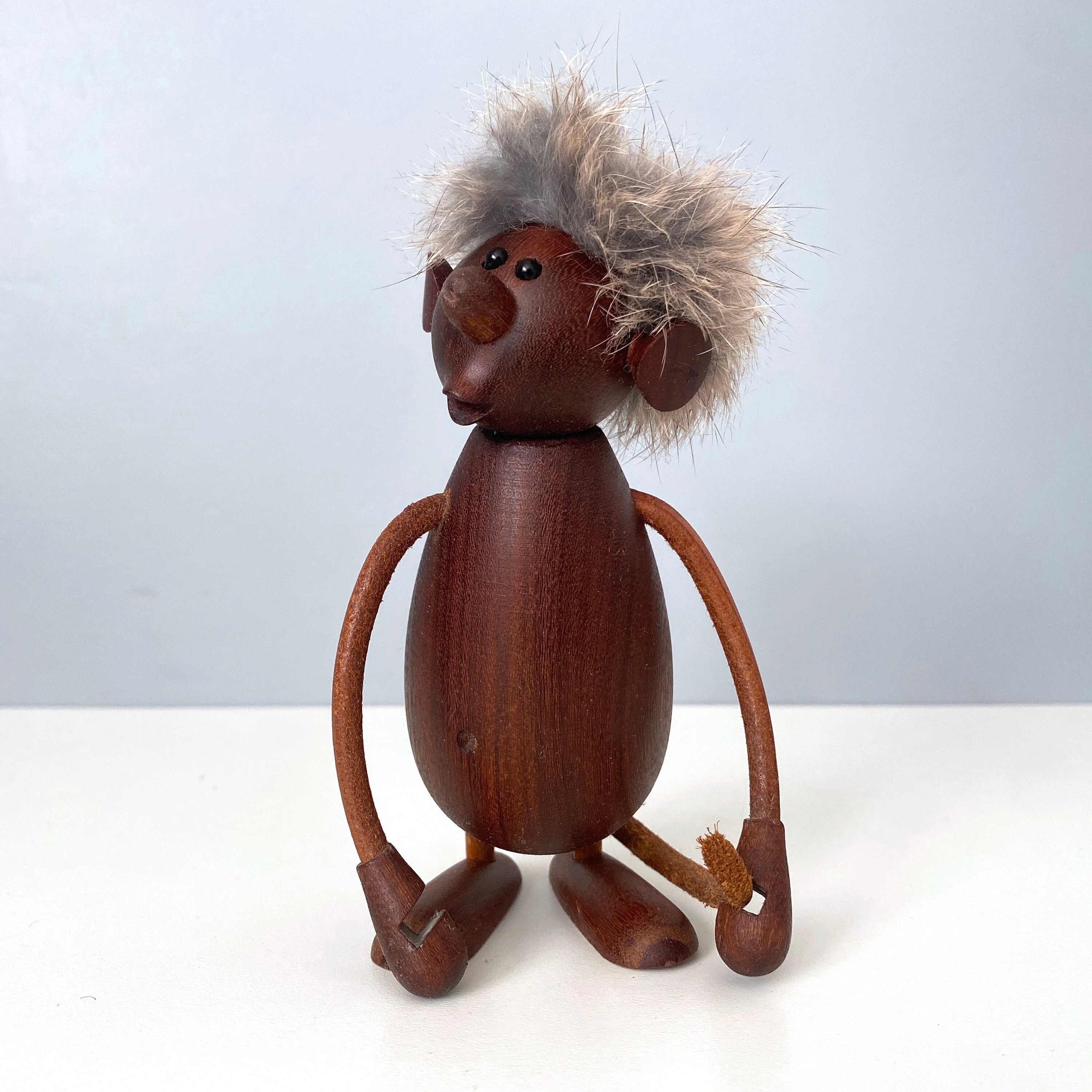 Rare Chris Vejle Teak Ape Figure Made in Denmark - Etsy