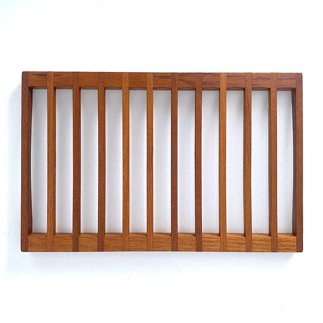 Extra Large Teak Trivet, Made in Denmark? Danish Modern Style - Etsy