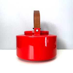Vintage Copco Tea Kettle 117 by Michael Lax Very Good Condition RED ...