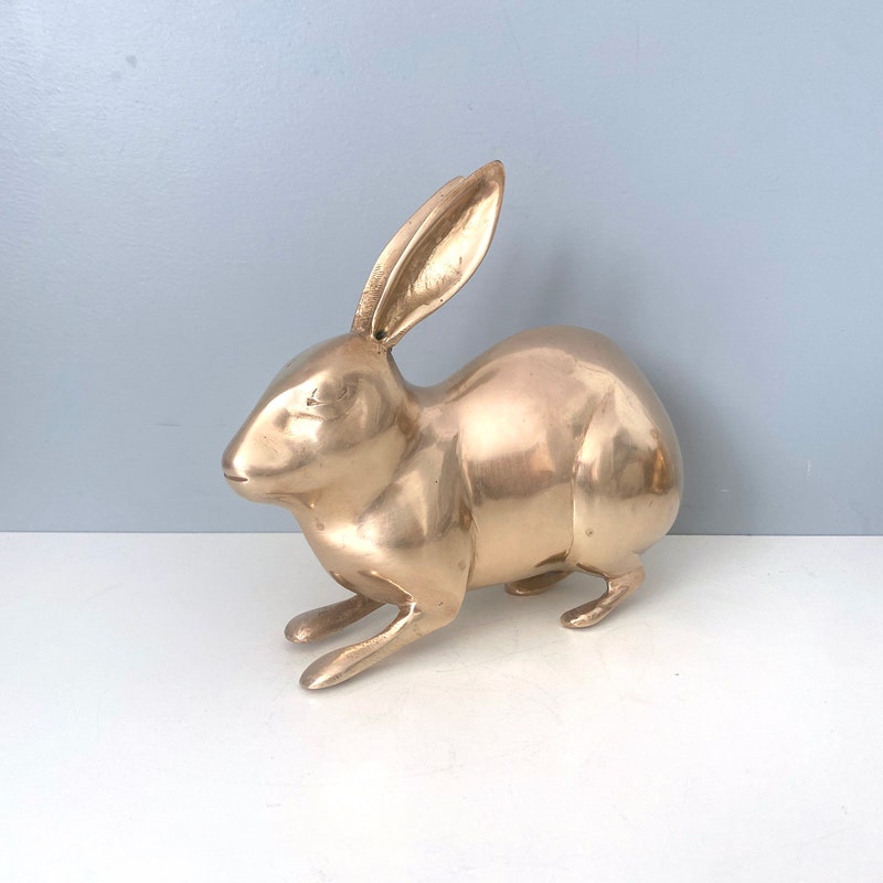 Brass Rabbit - Etsy