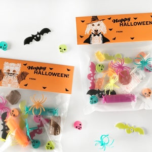 Halloween Bag Toppers, Halloween Treat Bag Toppers, Halloween Toppers ...