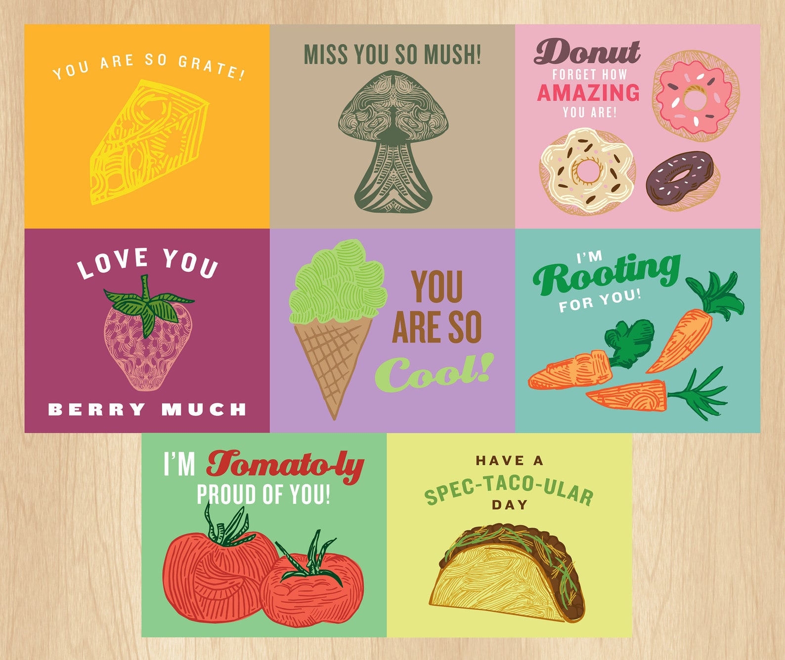 Lunch Box Notes, Lunchbox Cards, Lunch Cards, Kids Lunch Notes, School ...