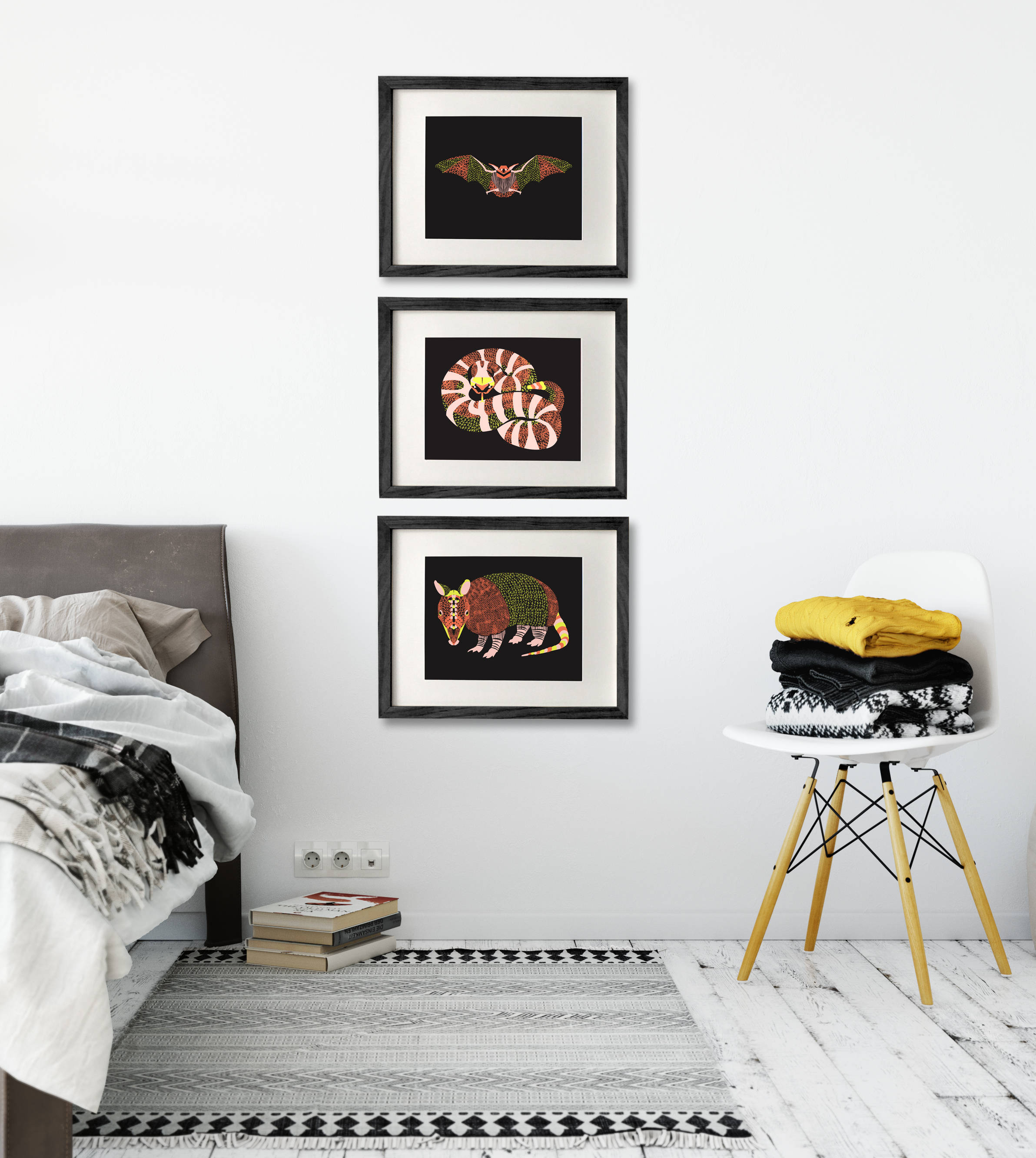 Bat Art, Bat Art Print, Bat Wall Art, Bat Gifts, Bat Decor, Bat Home ...