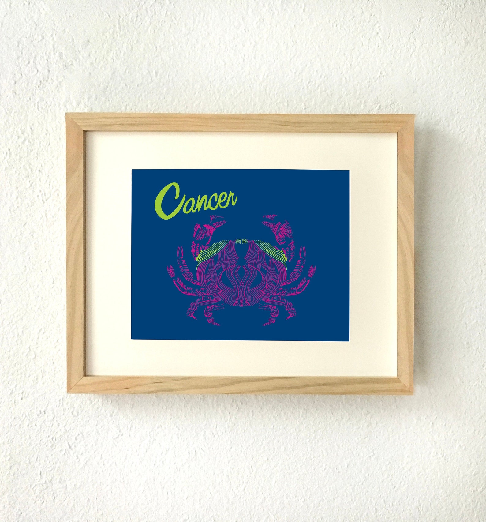 Cancer Zodiac, Zodiac Cancer, Zodiac Art Cancer, Zodiac Art Print ...