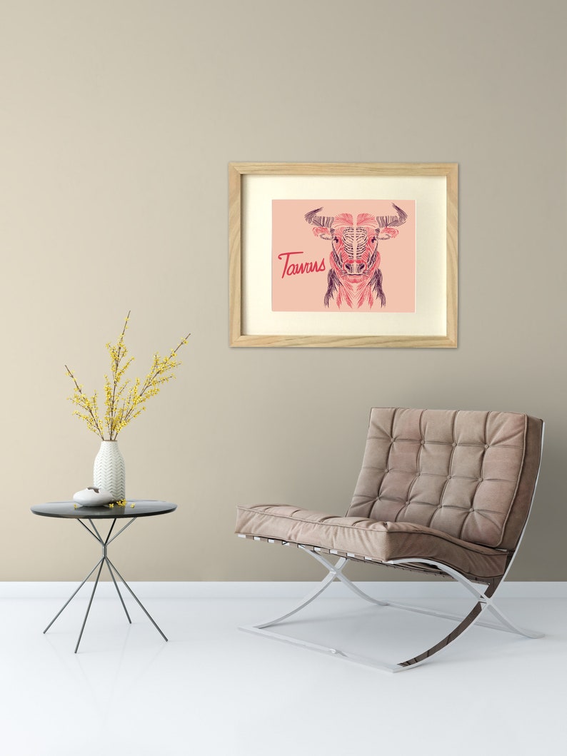 Taurus, Taurus Zodiac, Taurus Gifts, Taurus Art, Zodiac Gifts, April ...