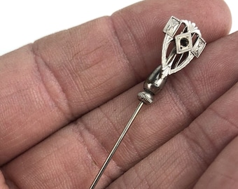 Art Deco Stick Pin | Etsy