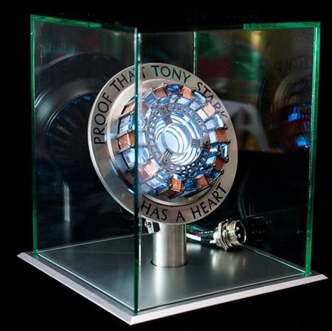 Iron Man Tony Stark ARC REACTOR Heart Authentic Handmade Reproduction ...