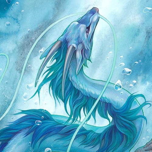 A4 Print 'river Spirit' - Etsy