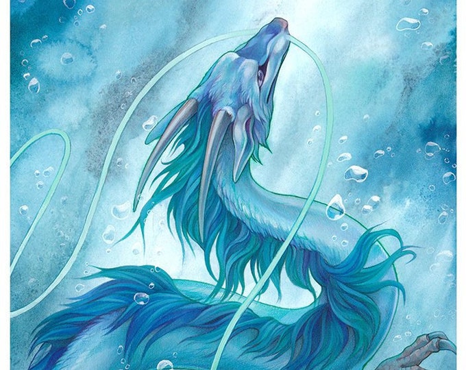 A4 Print 'river Spirit' - Etsy