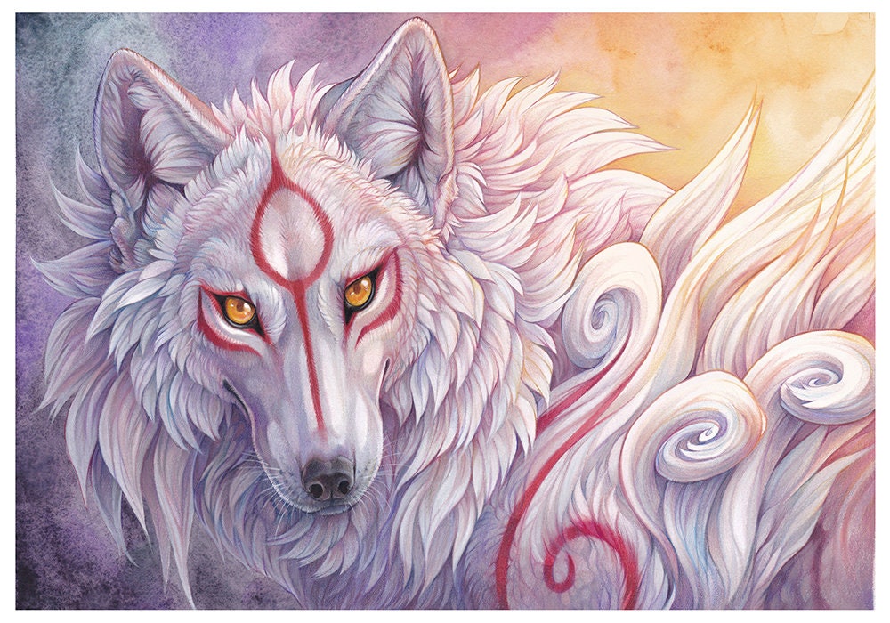 A4 Print 'amaterasu' - Etsy