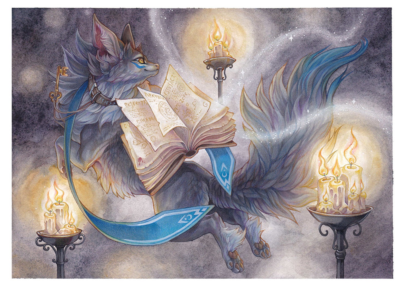 A4 Print 'book Guardian' - Etsy