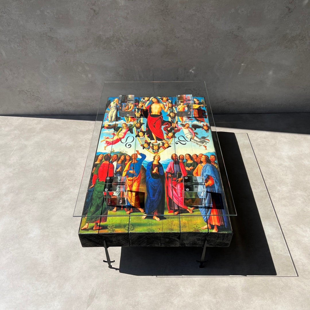 The Ascension of Christ Coffee Table - Etsy