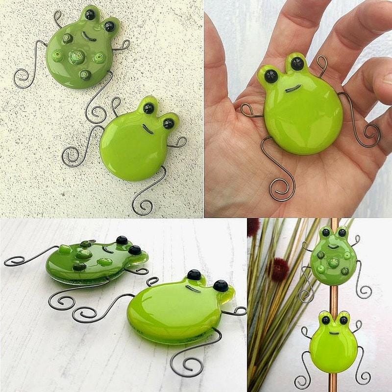 Frog Magnets - Etsy