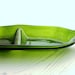 Handmade Fused Glass Dual Split Recycled Wine Bottle Dish - Squashed ...