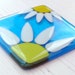 Handmade Fused Glass Daisy Drinks Coaster - Daisies - Flower Art ...