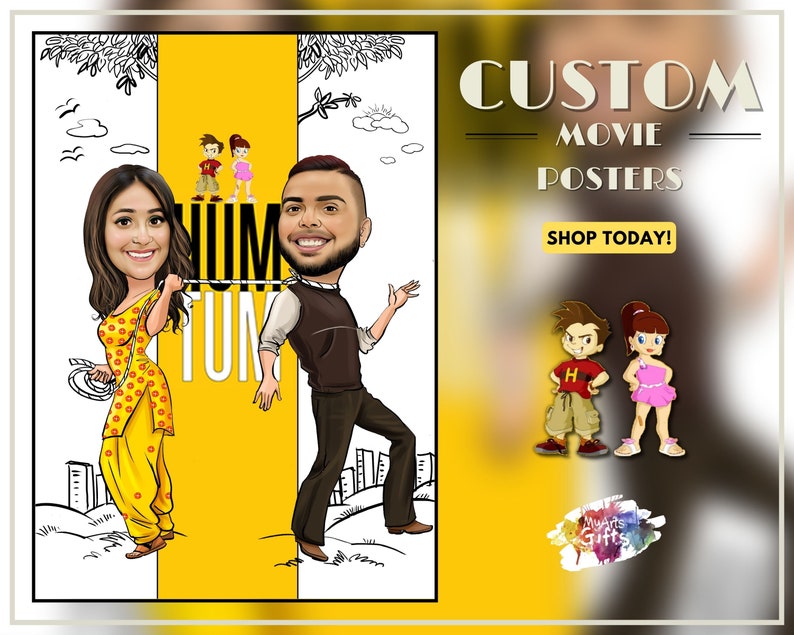 Bollywood Poster / Custom Made Indian Movie Posters Order - Etsy