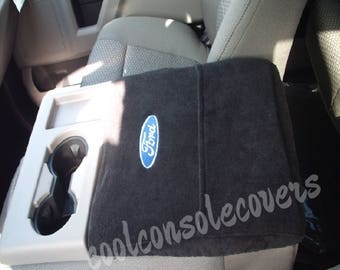 Fits Ford F150 F250 F350 2014 2020 Truck Black Cotton Terry Velour ...