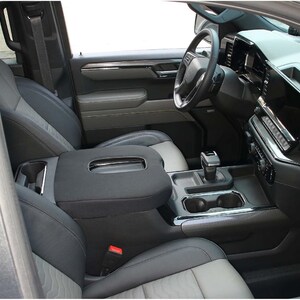 Fits Chevrolet Silverado Tahoe Sierra 2019 2023 BLACK Center Console ...