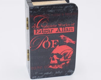 Edgar Allan Poe Box - Etsy