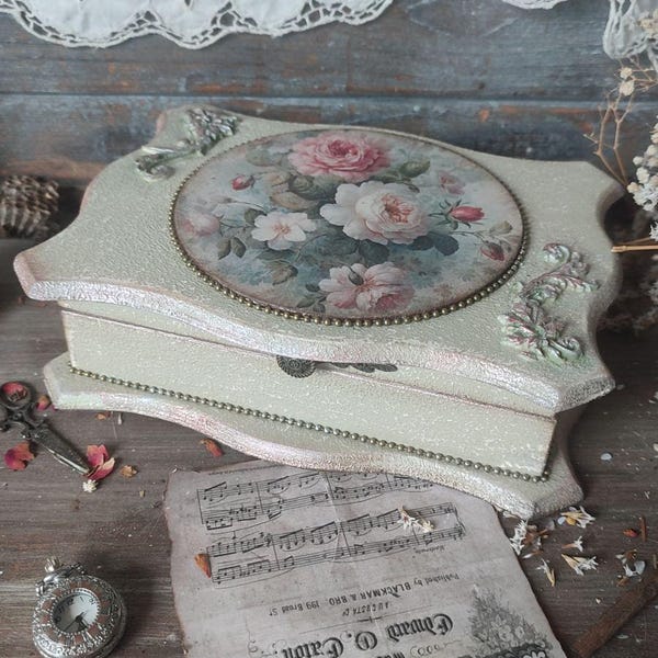Shabby Chic Box - Etsy