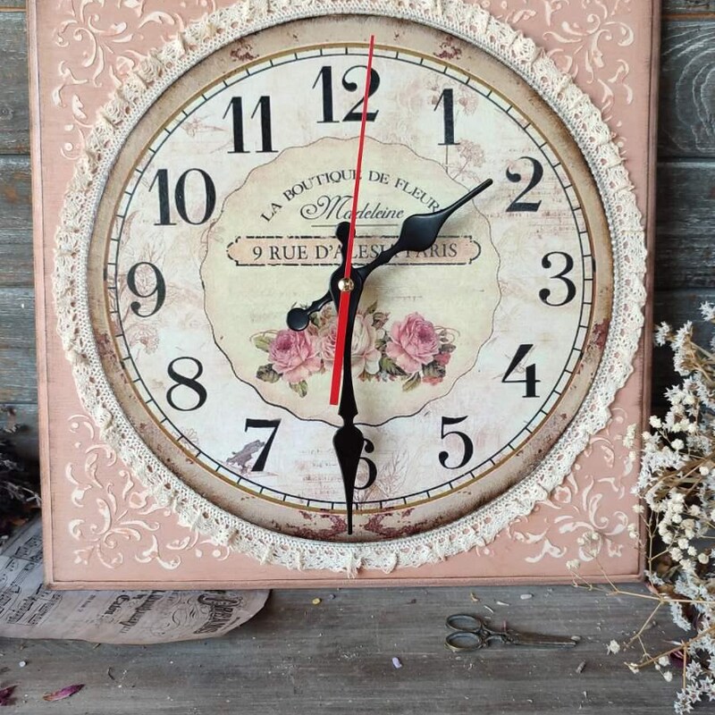 Handmade Clock - Etsy