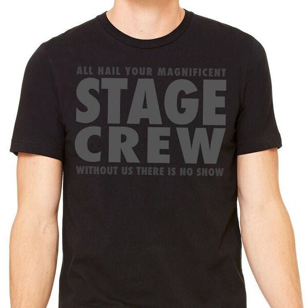 Stage Crew - Etsy