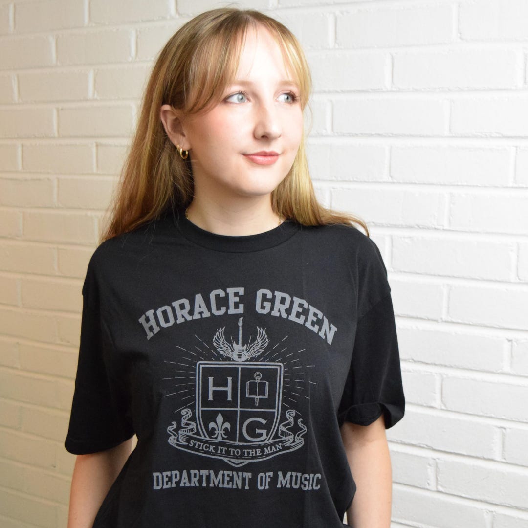 School of Rock Musical Tshirt. Horace Green Music Dept Shirt. Stick It ...
