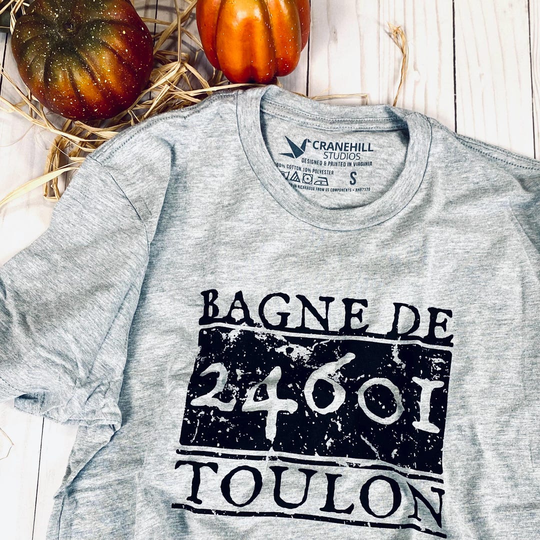 Les Mis Tshirt. Jean Valjean Prisoner 24601 Shirt. Les Miserables ...