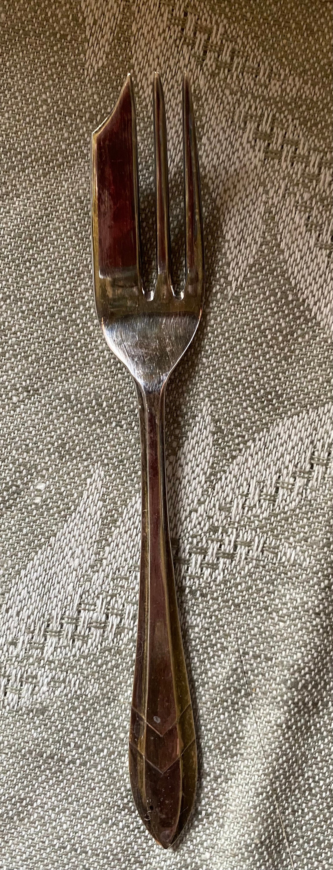 Vintage Pastry Fork Set, Presentation Box, Electroplated Nickel Silver ...