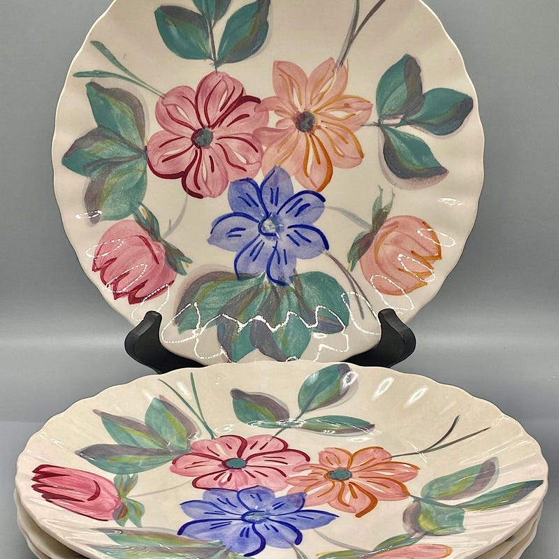 Blue Ridge Plates - Etsy