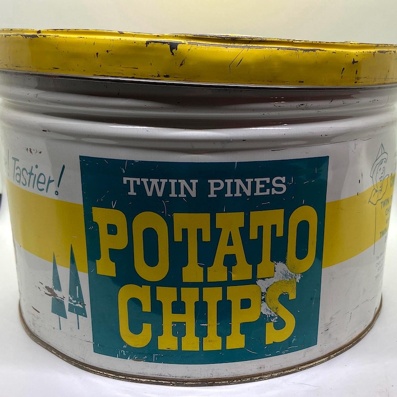Potato Chip Tins - Etsy