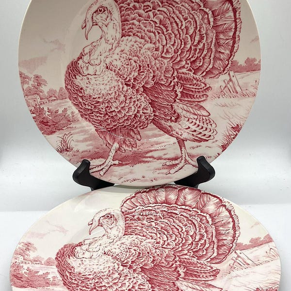 Turkey Plates - Etsy