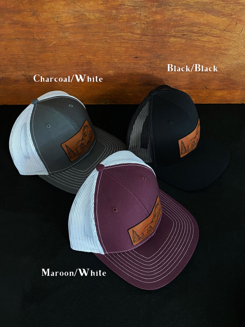 Mt. Washington New Hampshire Mountain Leather Patch | Etsy