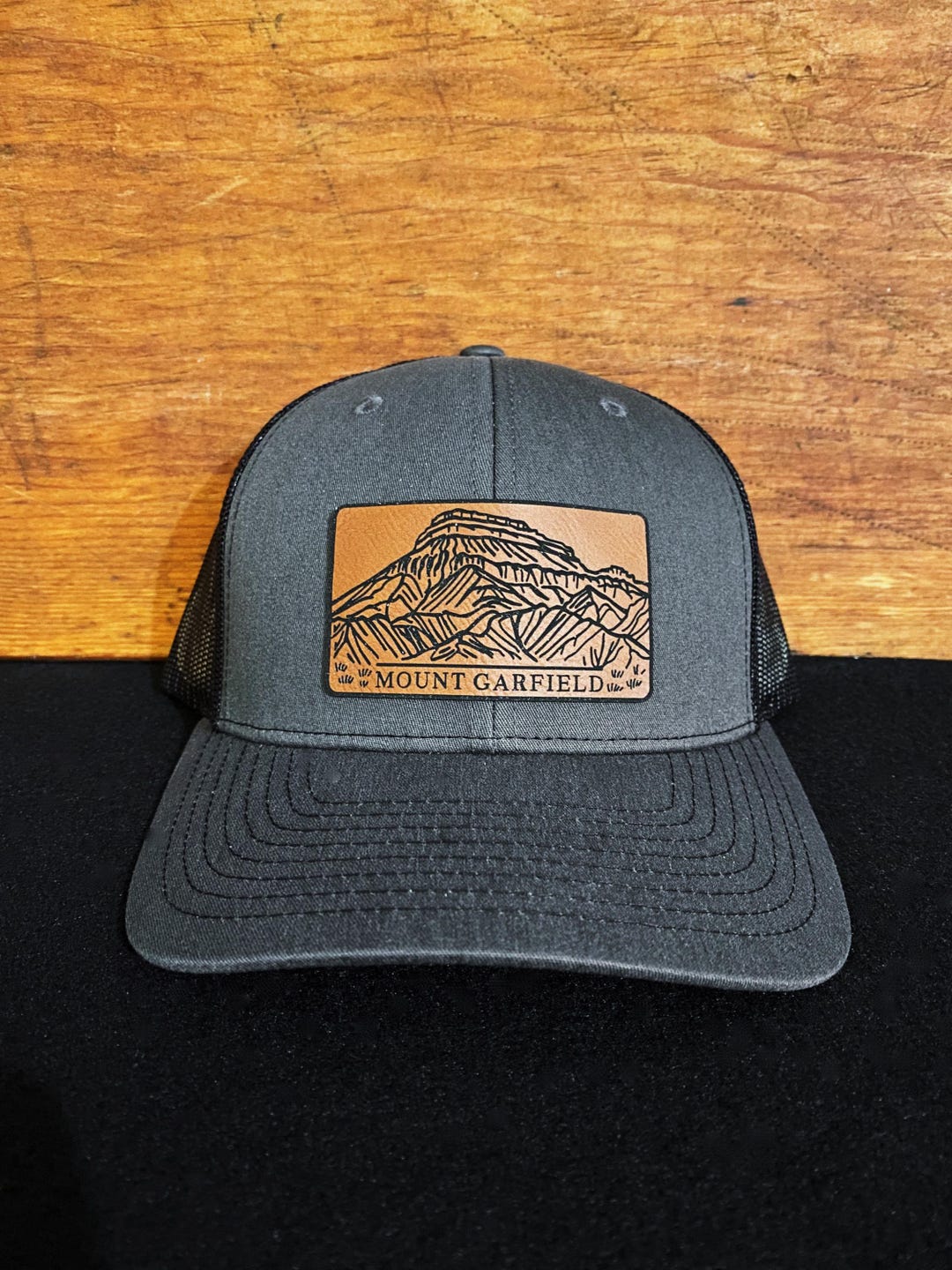 Mount Garfield Mountain Leather Patch Richardson Hat Adjustable ...