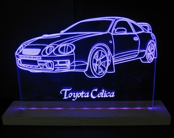 Edge lit acrylic | Etsy