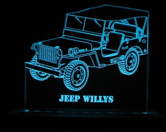 Jeep Light Sign - Etsy