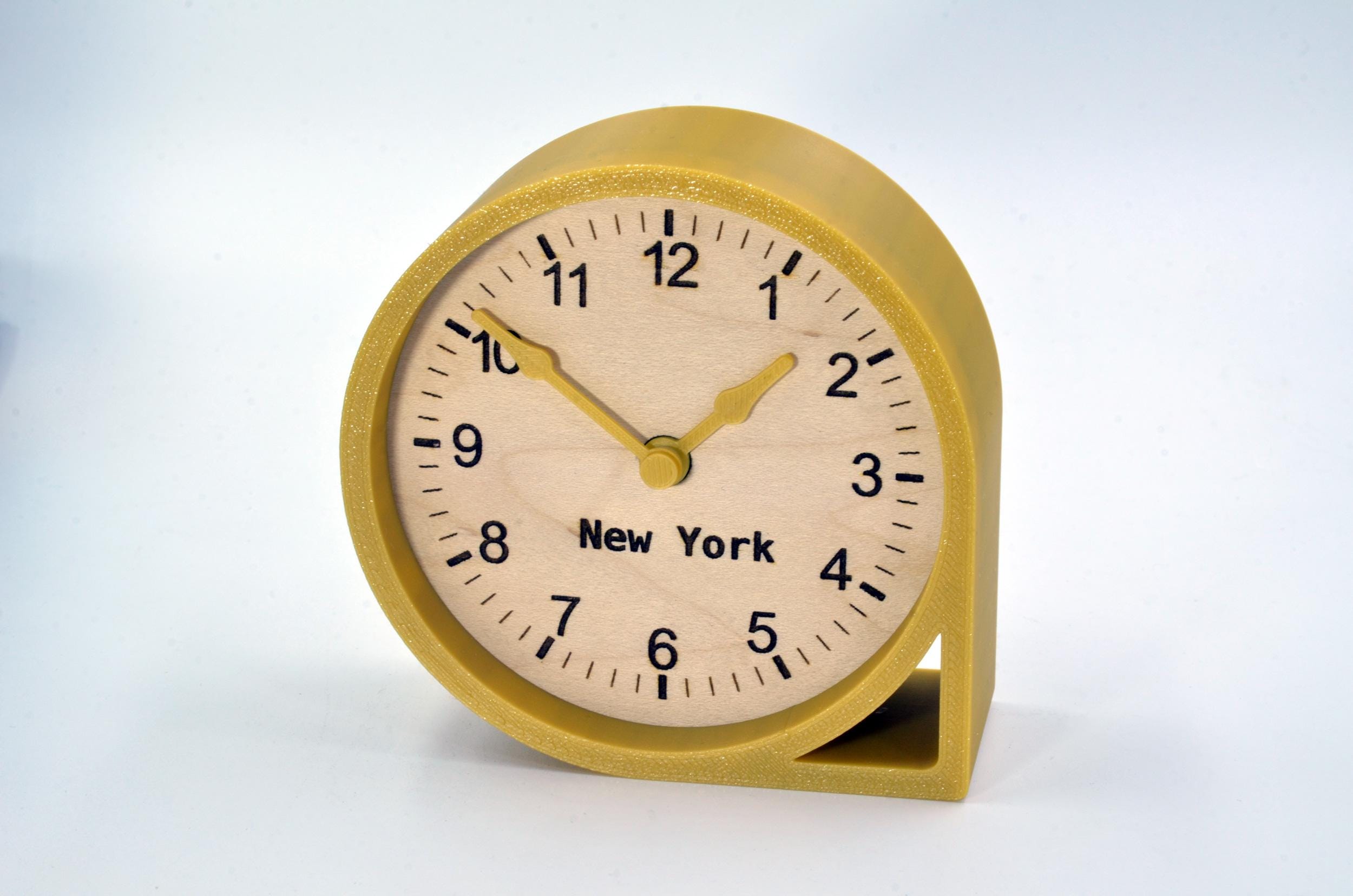 Custom Multi-timezone Clocks Set – Handmade Minimalist Design Maple ...