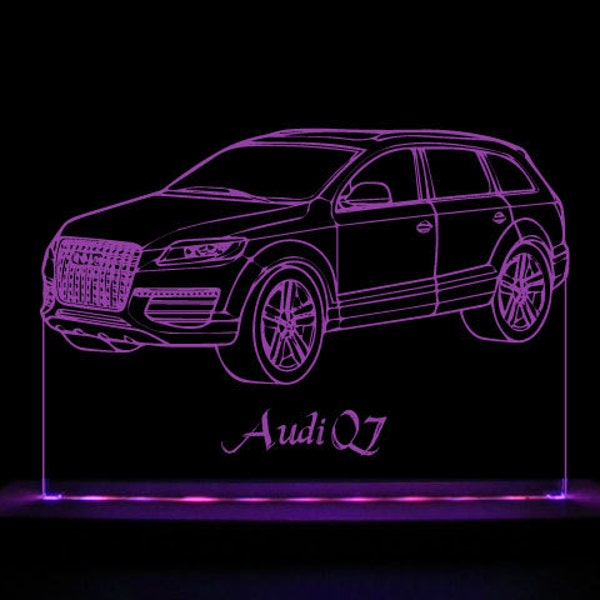 Light up Audi Logo - Etsy