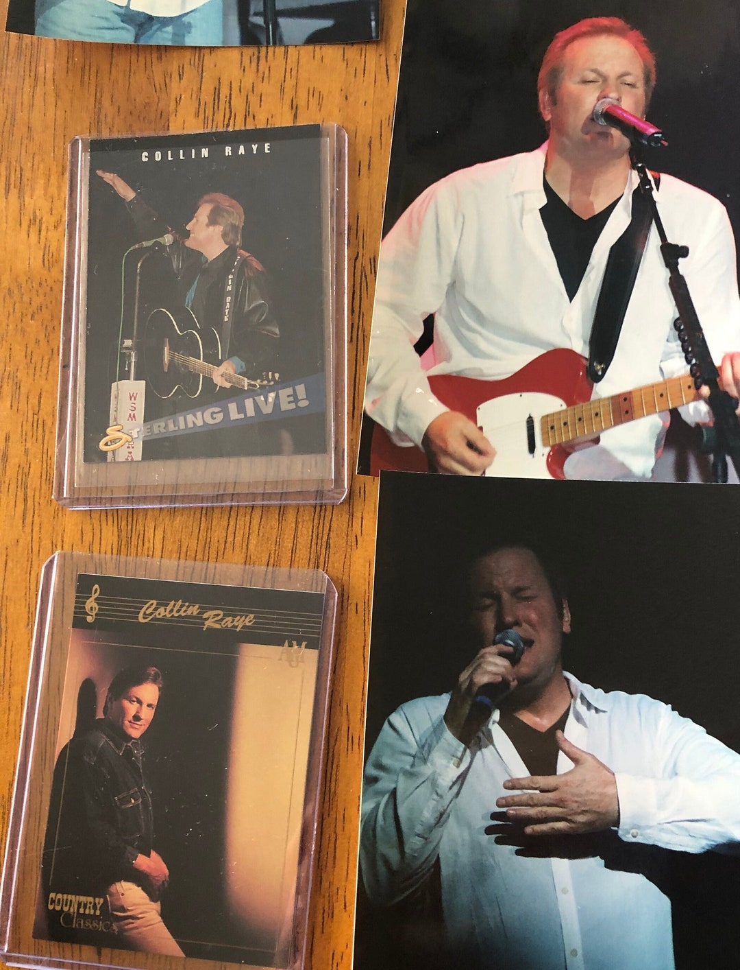 Collin Raye Collector Cards and Concert Photos - Etsy