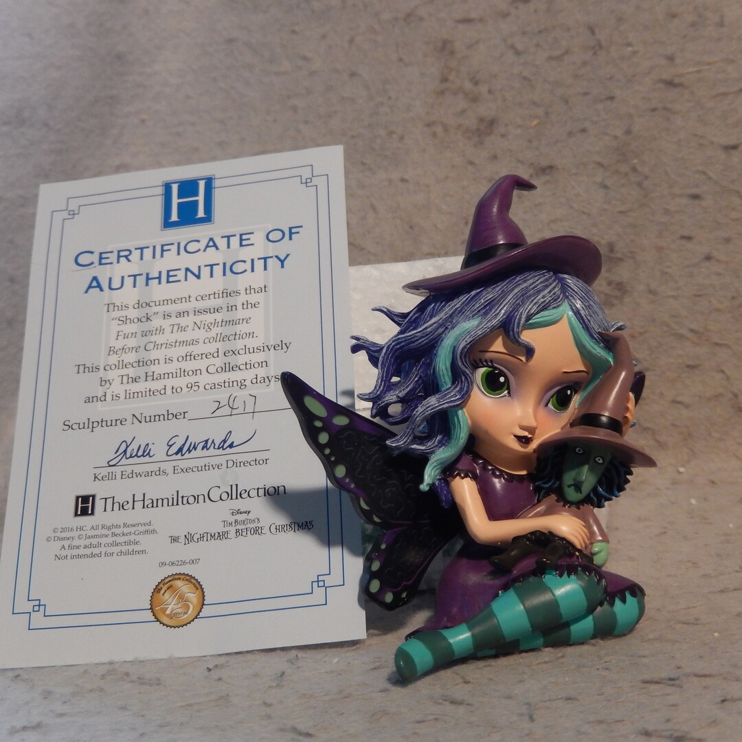 JBG Jasmine Becket-griffith SHOCK Nightmare Before Christmas - Etsy