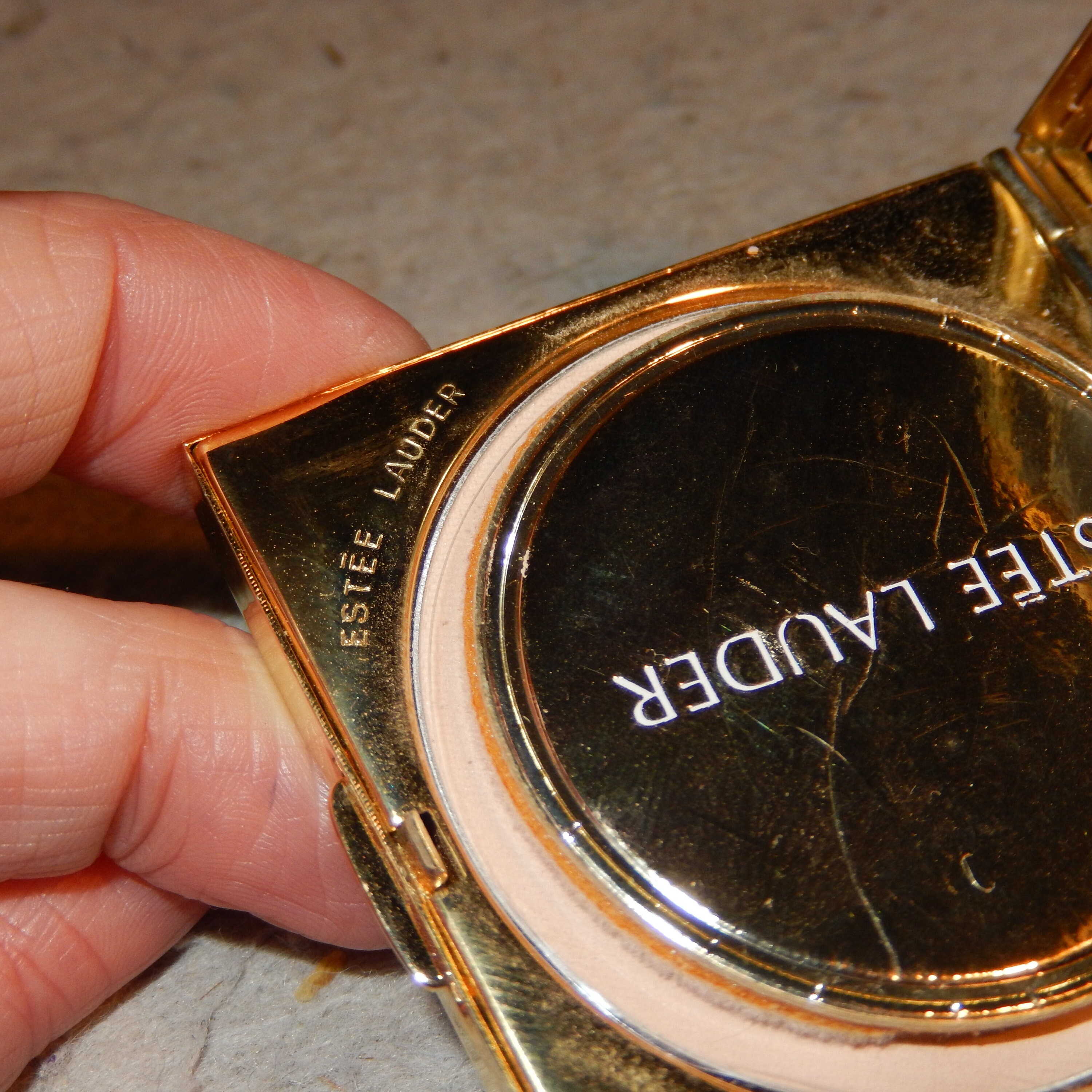 Estee Lauder Lucidity Powder Compact Golden Flute New - Etsy