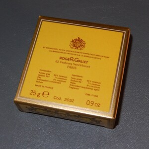 Set 6 Box ROGER & GALLET Paris France Perfume Bath Soap Scented Full ...