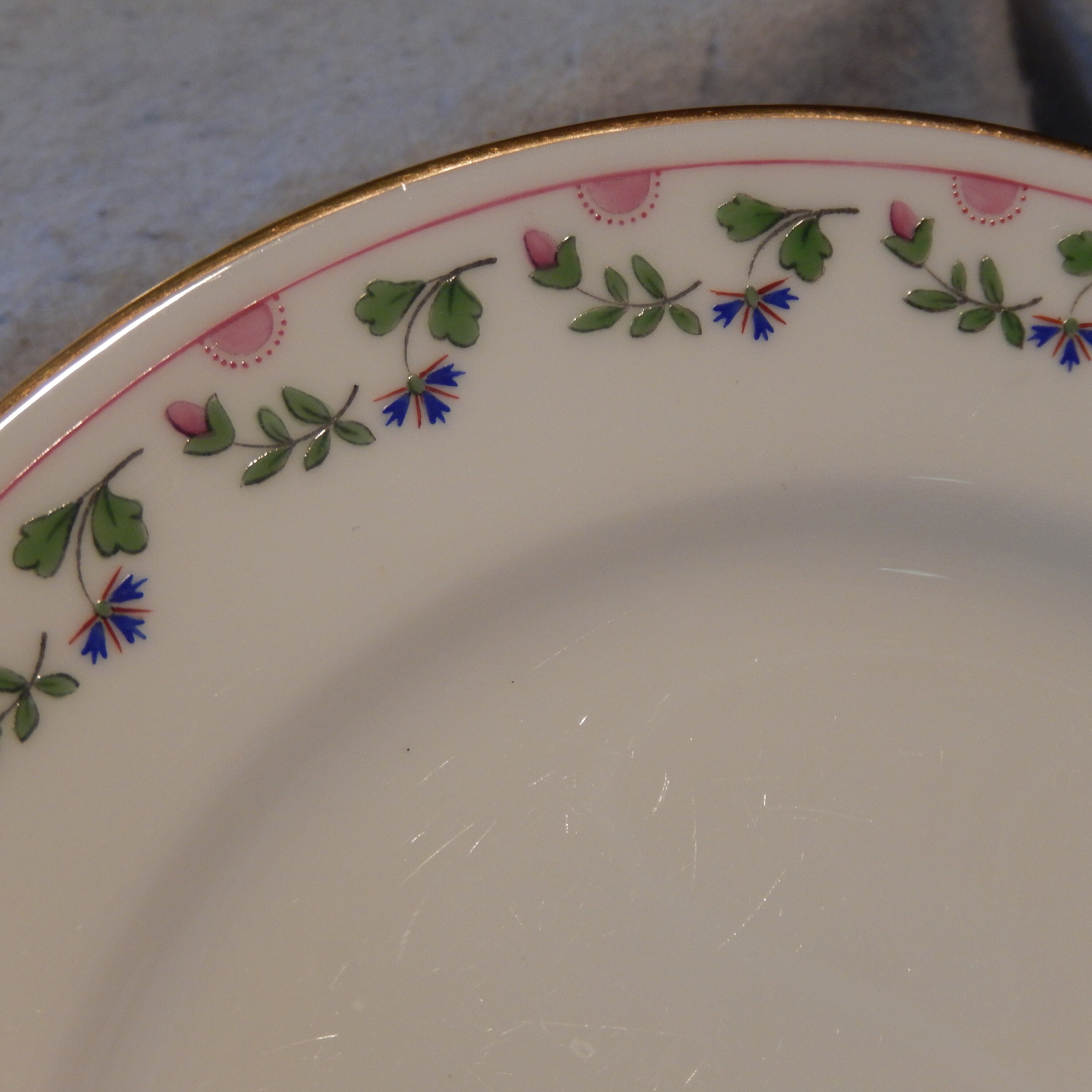 Set 6 MINTONS Early GLOBE CROWN Mark Wells Burrage Boston | Etsy