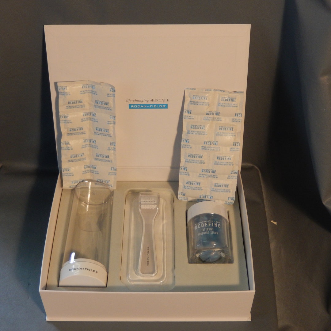 RODAN FIELDS Redefine Intensive Renewing Serum AMP Roller Exfoliating ...