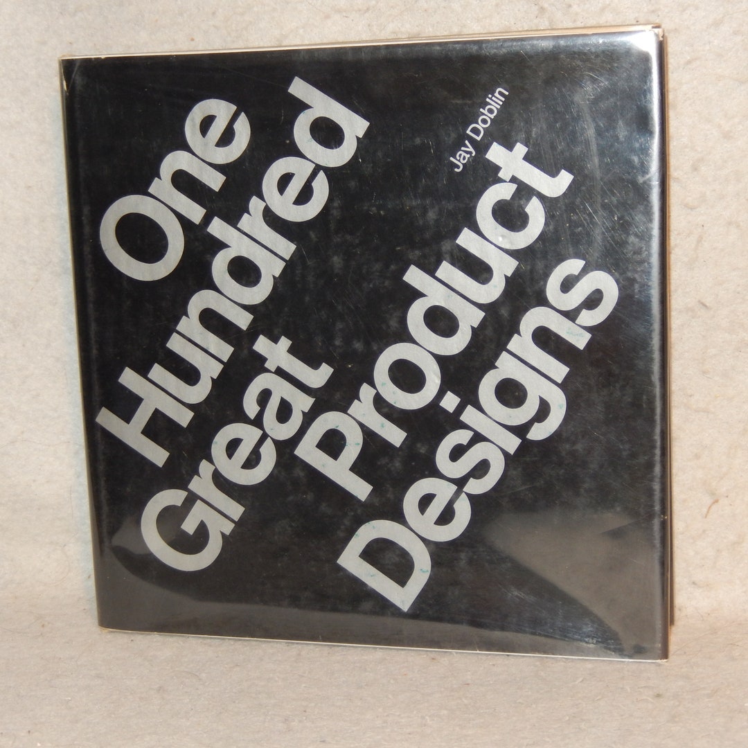 1970 Signed 100 Hundred Great Product Designs Jay DOBLIN 1st HB Ed/dw ...