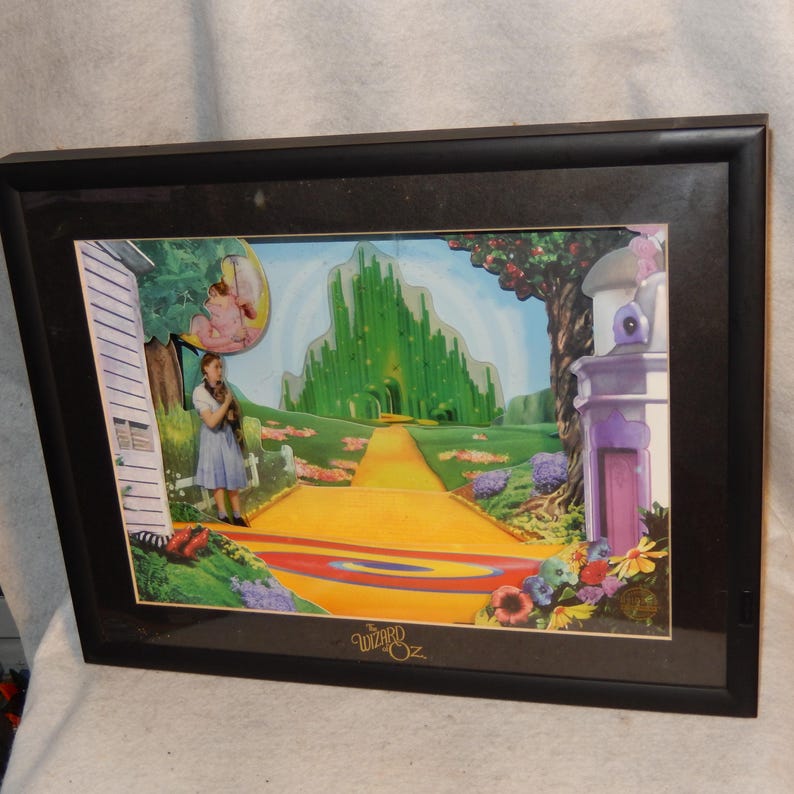 WIZARD of Oz Animated Animations AS~IS Yellow Brick Road Authentic ...