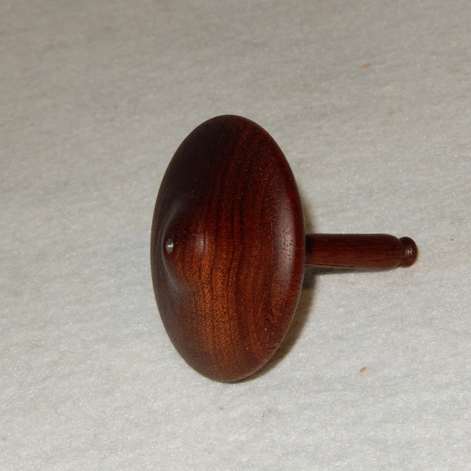 Lot 3 Hand Turned Exotic Wood Spinning Top Toys Crafted Desk Fidget ...